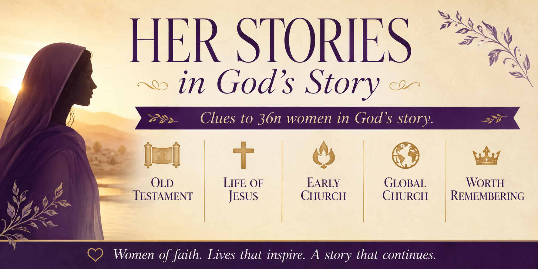 36 women in the Bible -- crossword puzzle